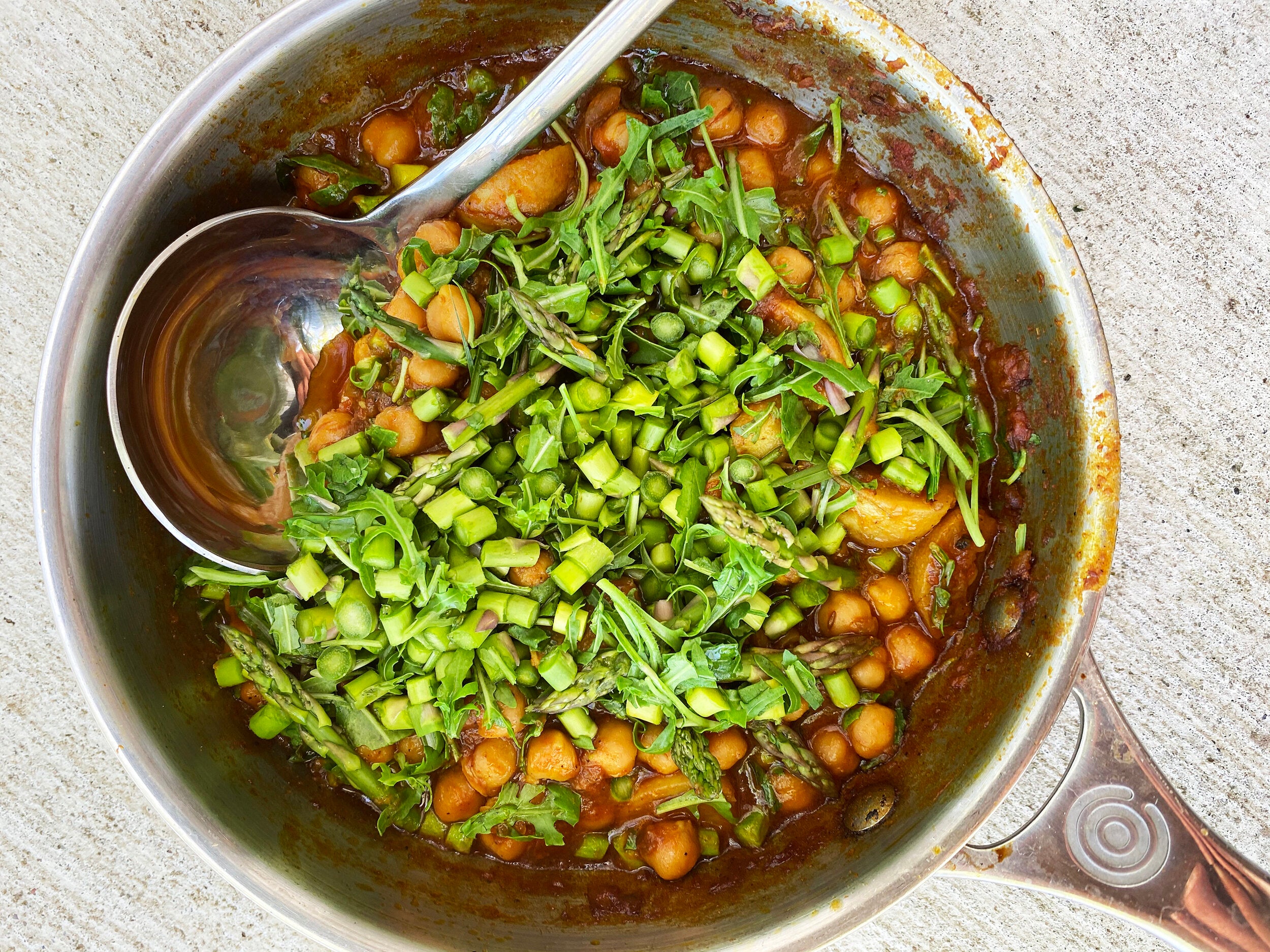 Garbanzo Vegetable Stew – india1948