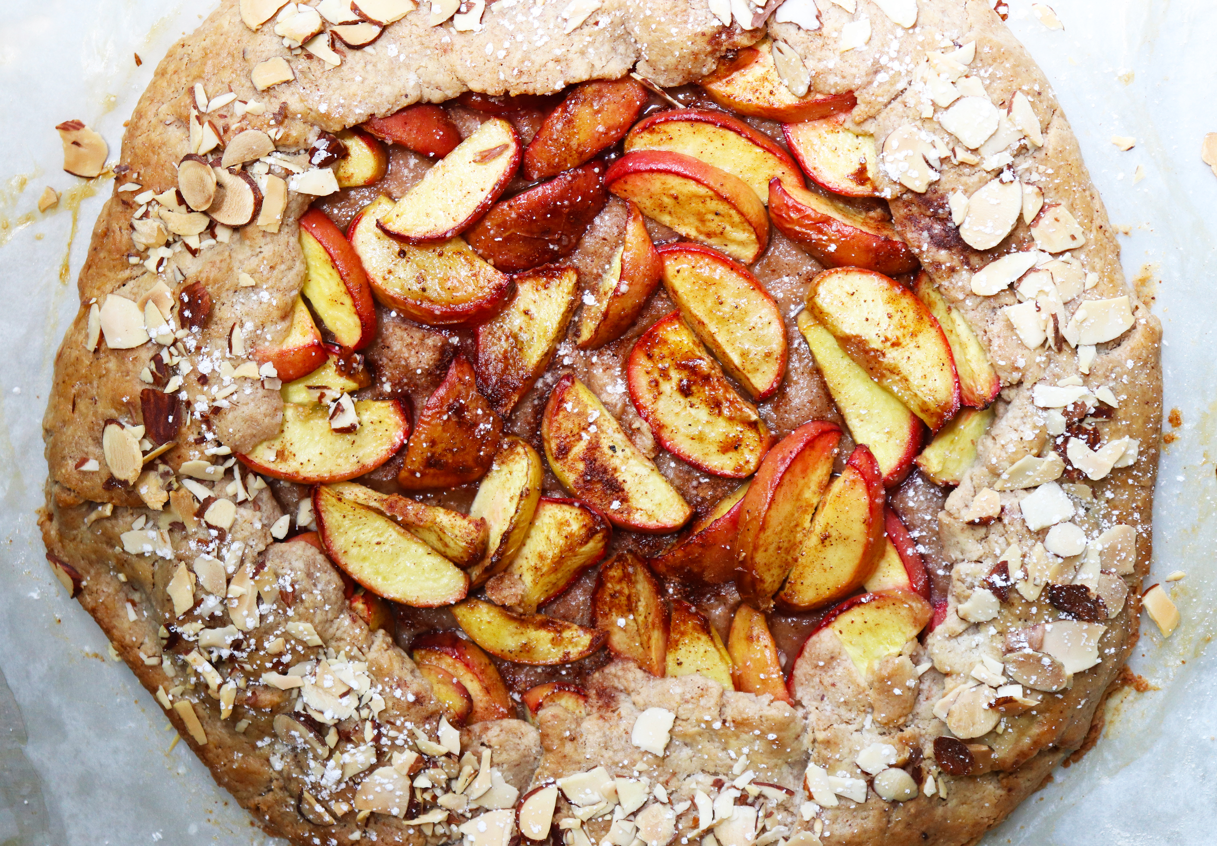 Peach Almond Galette – india1948