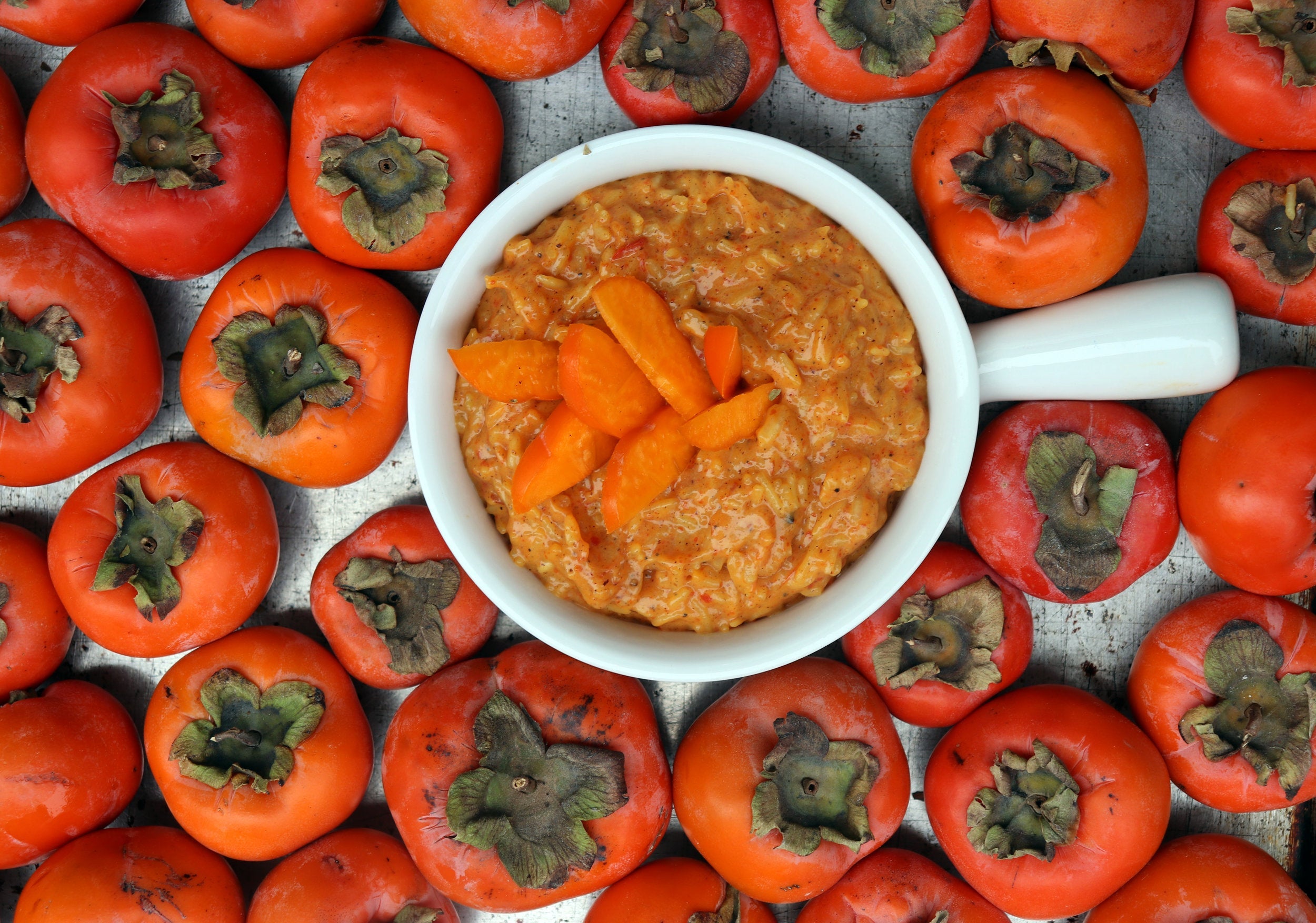 Persimmon Rice Pudding – india1948